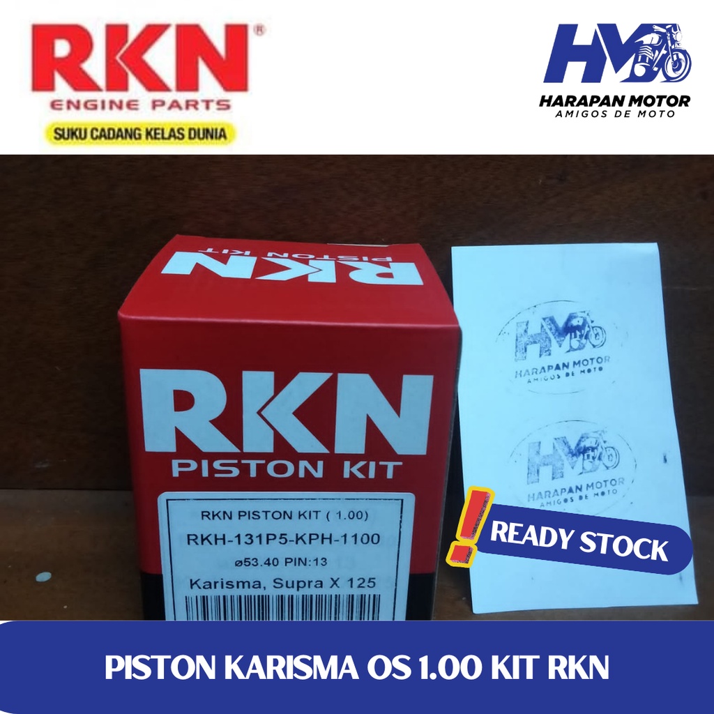 Jual Piston Karisma OS 1.00 KIT RKN RKH-131P5-KPH-1100 | Shopee Indonesia