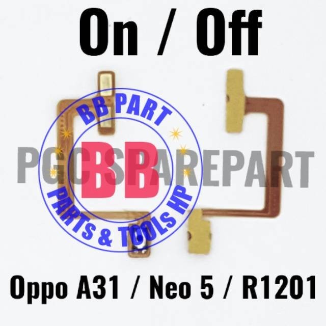 Jual Original Flexible Connector Power On Off Oppo A31 Neo 5 R1201 Flexibel Fleksible Fleksibel ...