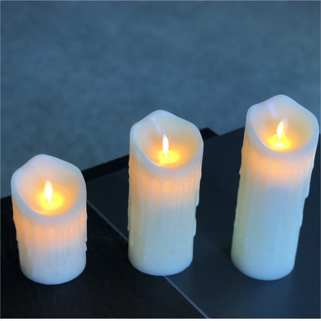 Jual LILIN LED ELEKTRIK LAMPU SUMBU GOYANG / LILIN LED CANDLE BATERAI ...