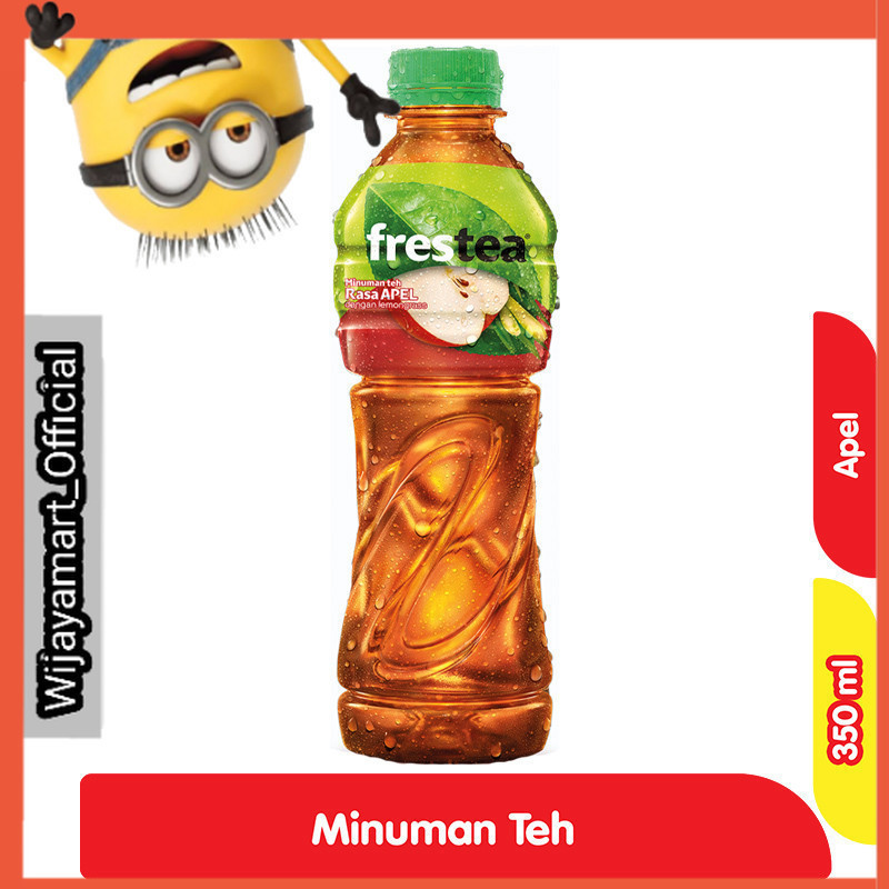 Jual Frestea Minuman Teh Rasa Apel Botol 350 ml | Shopee Indonesia