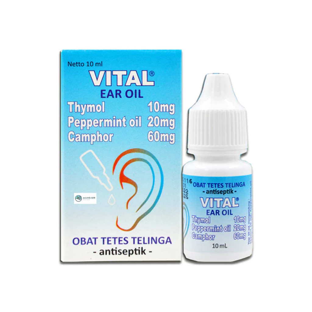 Jual Vital Ear Oil - Obat Tetes Telinga Gatal dan Infeksi | Shopee ...