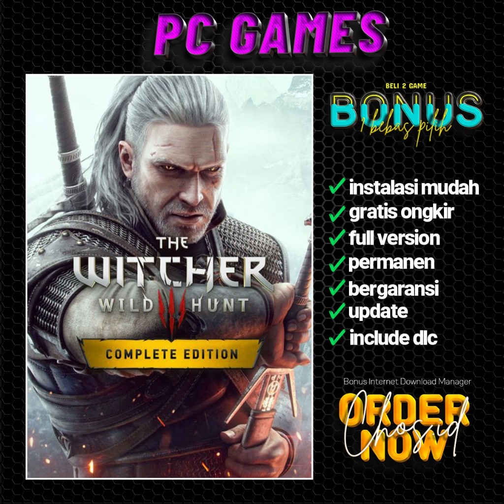 Jual The Witcher 3 | Game PC | Shopee Indonesia