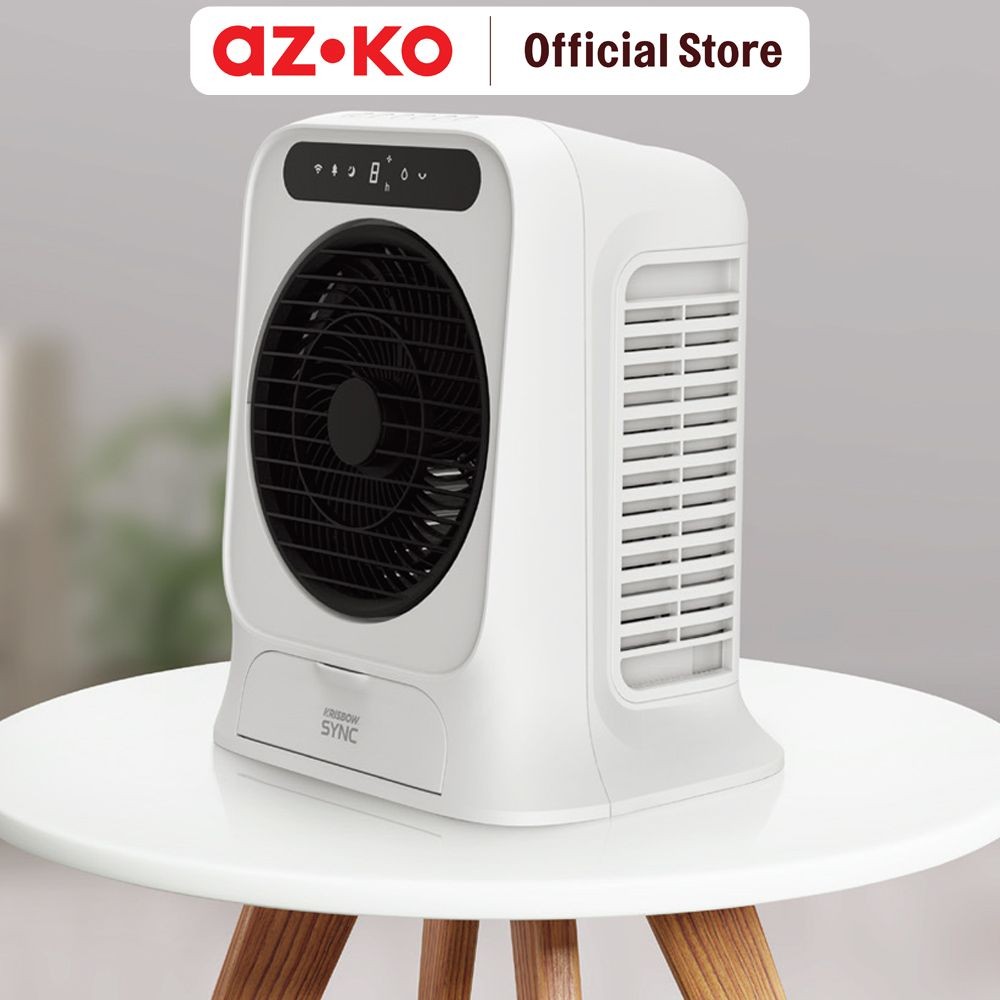 Jual AZKO Krisbow Sync 25 ltr Smart Air Cooler - Putih/Abu-Abu Ice ...
