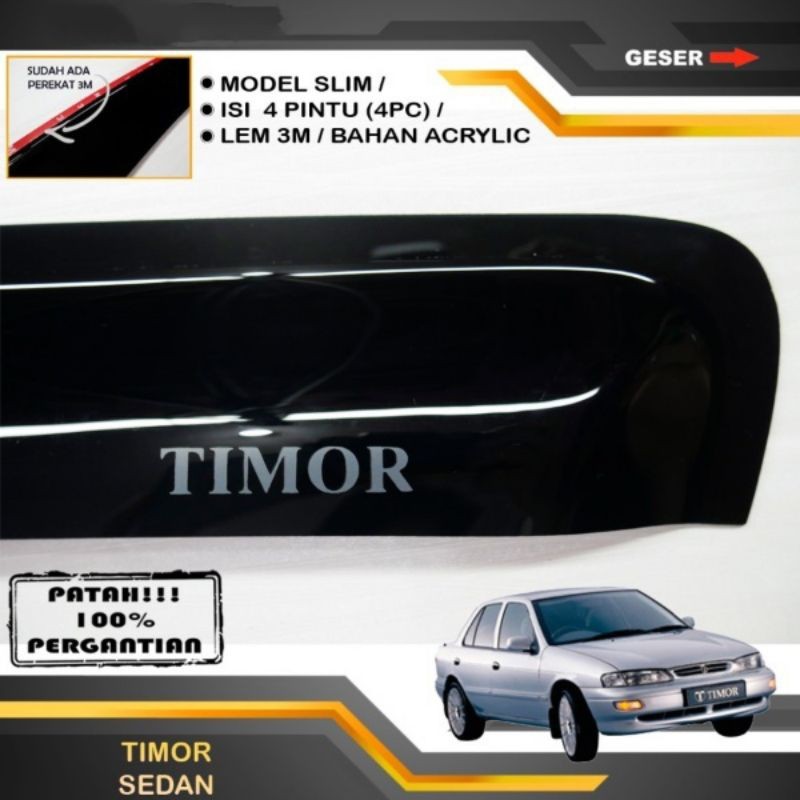 Jual Talang Air Mobil TIMOR SEDAN / SEDAN TIMOR Model Rata Flat/Datar ...