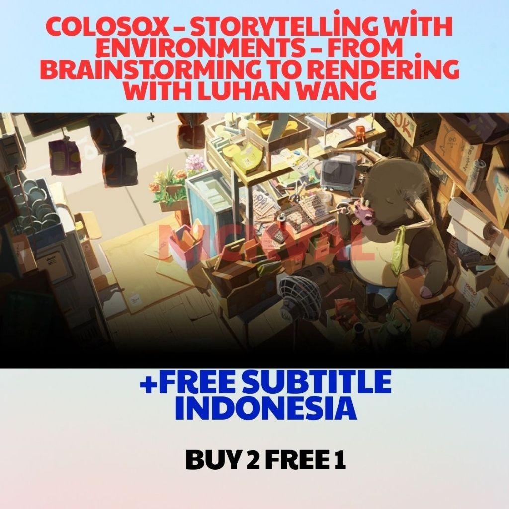 Jual Storytelling dengan Lingkungan – dari Brainstorming hingga Rendering | Shopee Indonesia
