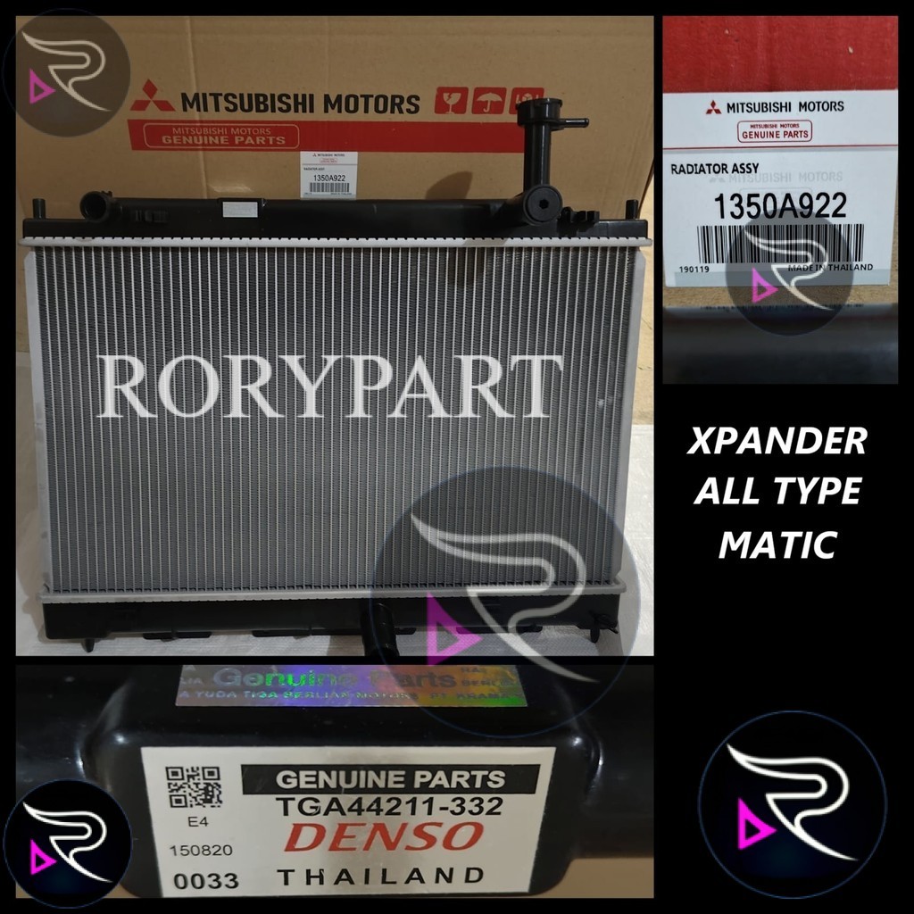 Jual RADIATOR ASSY MITSUBISHI XPANDER MATIC / NEW BALENO 2018 ORIGINAL ...