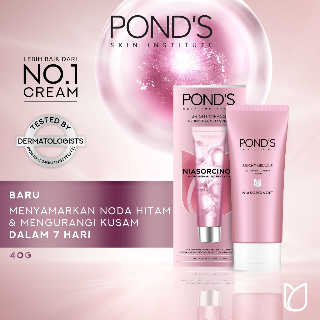 Jual Ponds Bright Beauty Krim Wajah Skin Perfecting Cream Pencerah ...
