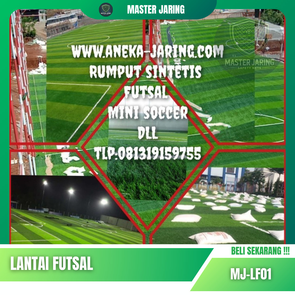 Jual Rumput Sintetis Tebal 5cm Buat Lapangan Mini Soccer Futsal & Dekor ...