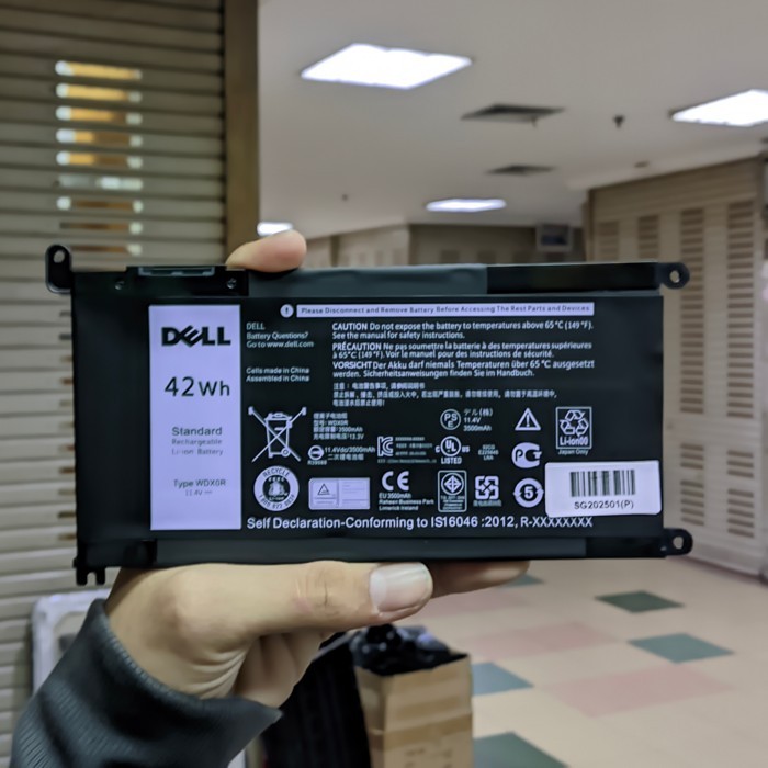 Jual ORIGINAL Baterai Laptop Dell Inspiron 13 5000 P69G P69G001 WDXOR ...