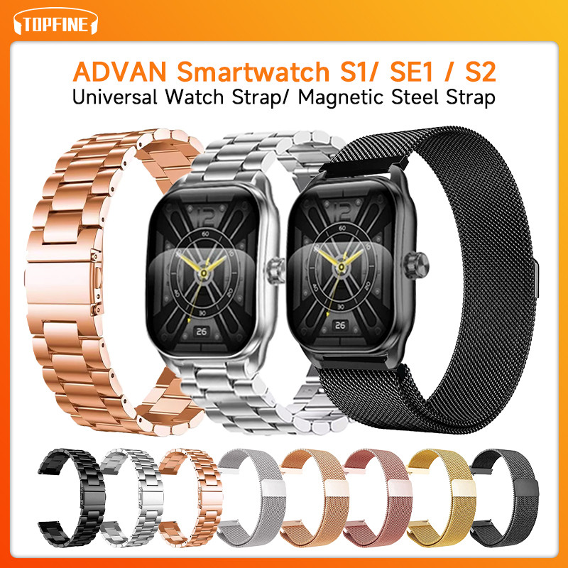 Jual ADVAN Smartwatch S1 / SE1 / S2 Universal Watch Strap / 22MM ...