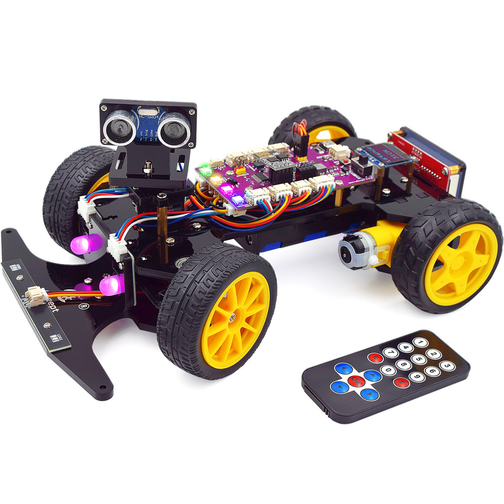 Jual Adeept Smart Car Kit(Compatible with Arduino IDE), Line Tracking ...