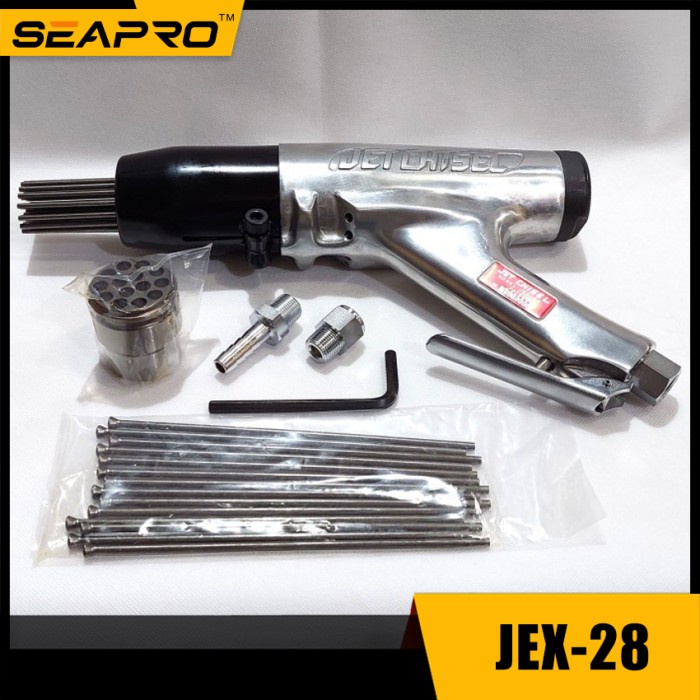 Jual Air Needle Scaler Nitto Kohki JEX-28 Pneumatic Jet Chisel JEX 28 seapro | Shopee Indonesia