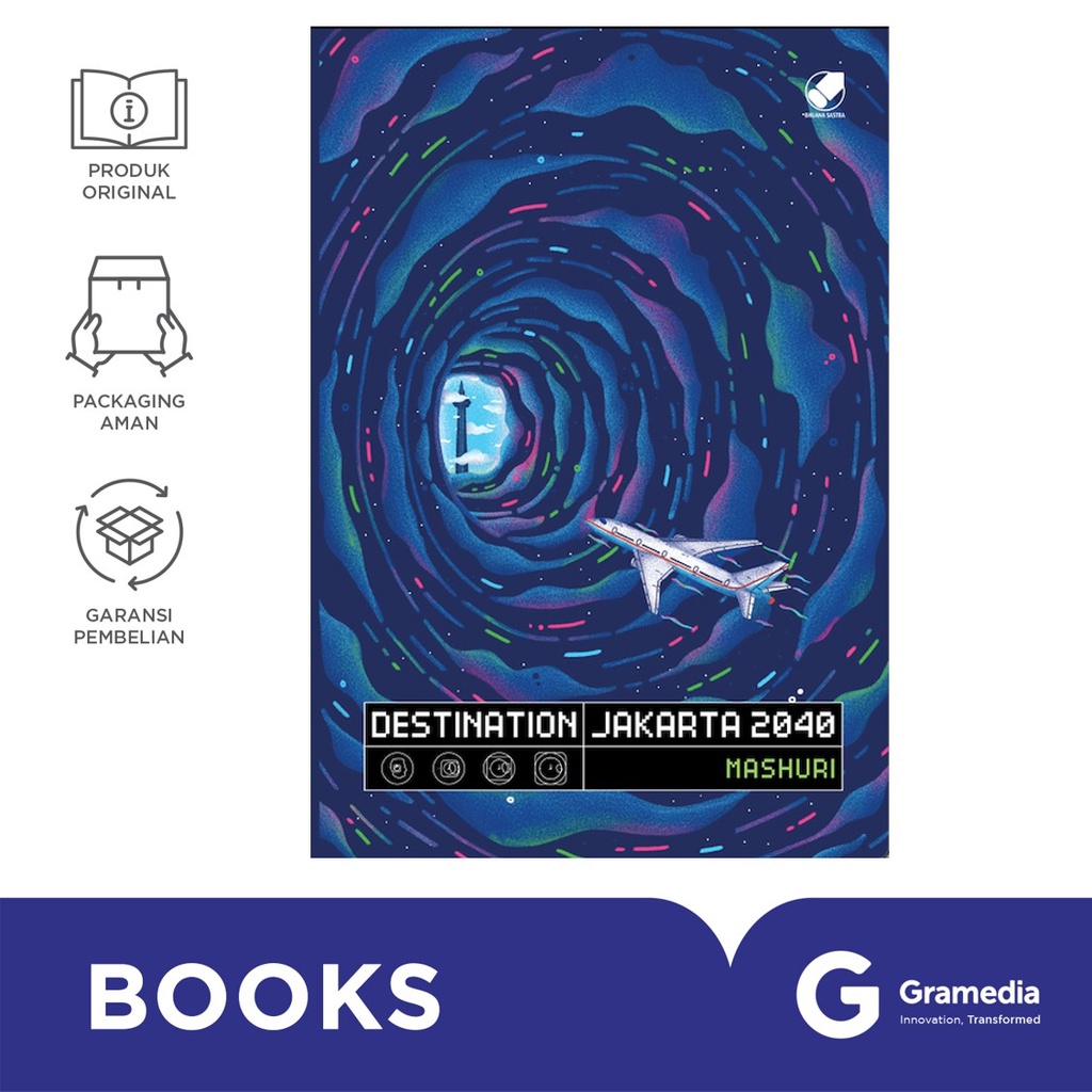 Jual Novel Destination: Jakarta 2040 (Cover 2022) (MASHURI) | Shopee ...