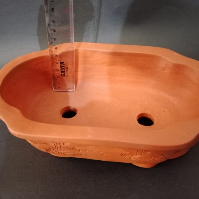 Jual pot bonsai tanah liat, model pot bonsai keramik, pot bonsai kotak ...