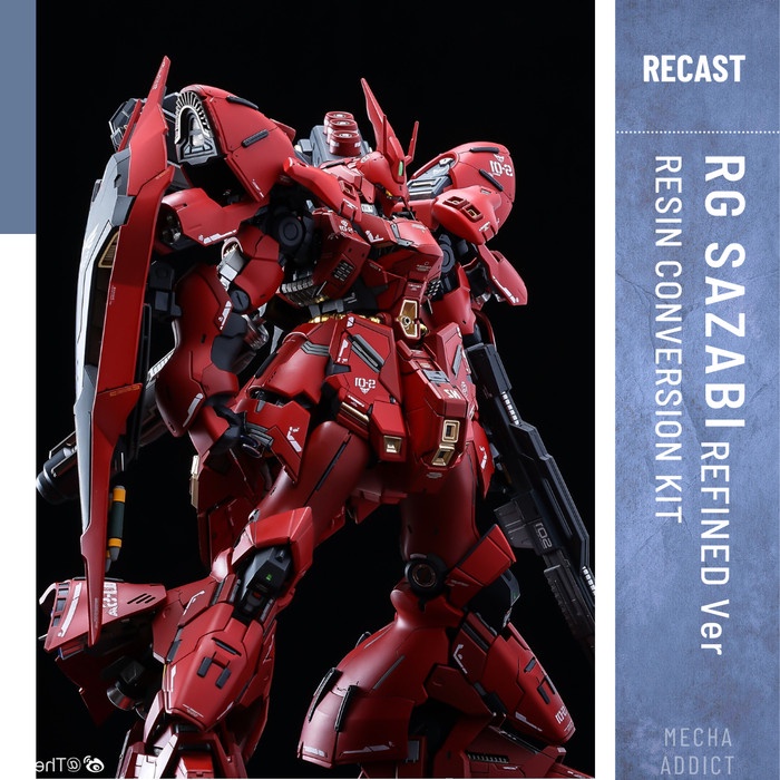 Jual The 51 1/144 RG Sazabi Ver. Refined Conversion Kit with Long Rifle ...