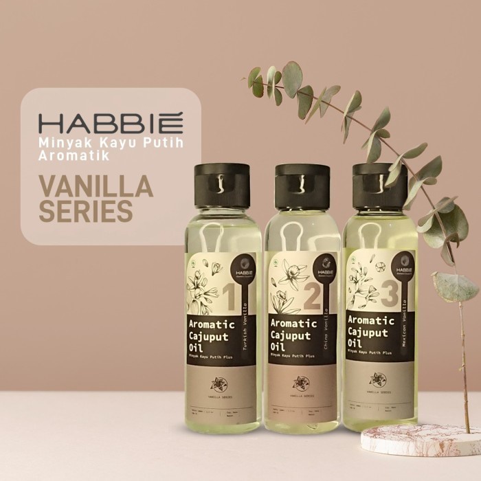 Jual Habbie Vanilla Series - Minyak Kayu Putih 100ml | Shopee Indonesia