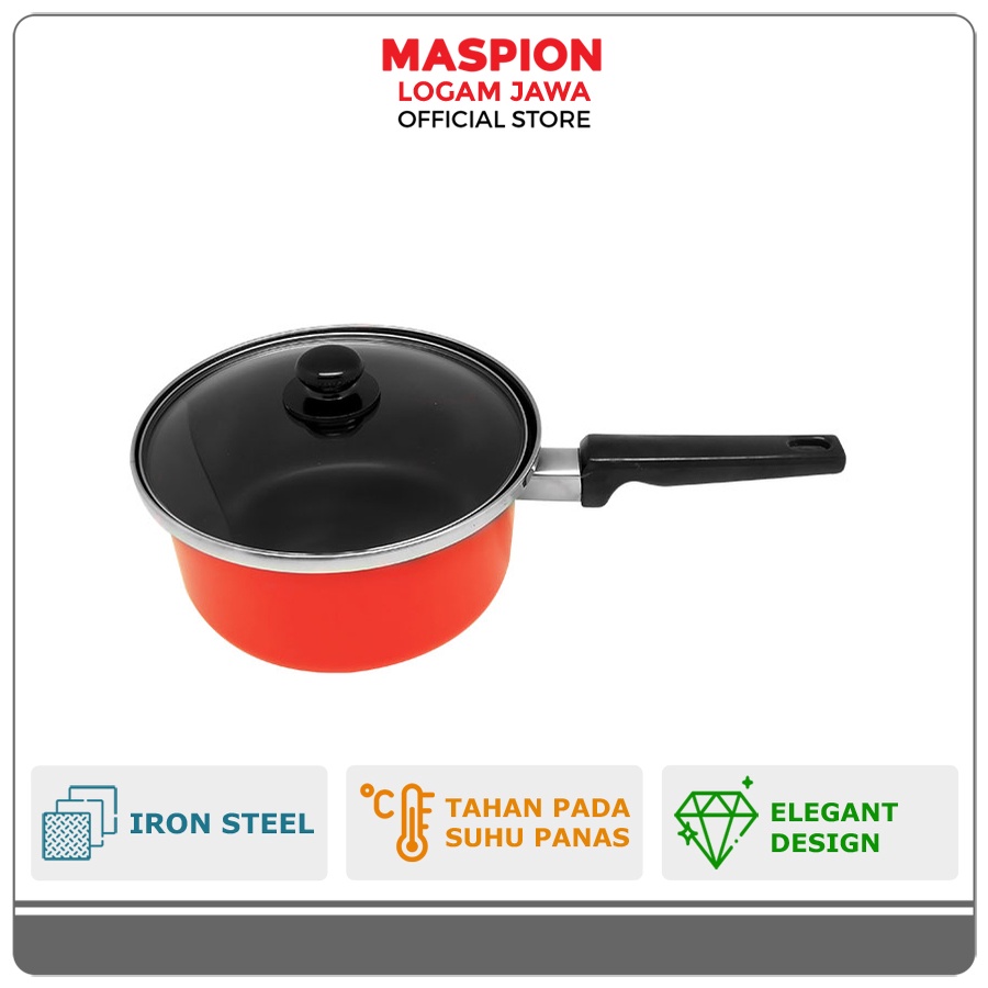 Jual Maspion Maslon Panci Alumunium Saucepan Ebonit Handle | Shopee Indonesia