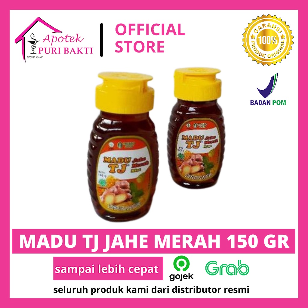 Jual Madu TJ Jahe merah Mint 150 ml | Shopee Indonesia