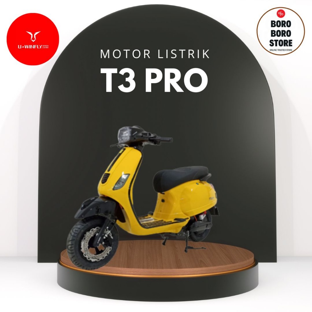 Jual SEPEDA MOTOR LISTRIK UWINFLY T3 PRO T3PRO T3S PRO T3S PRO Garansi Resmi | Shopee Indonesia