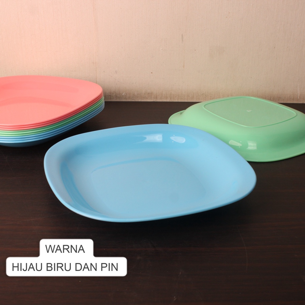 Jual PIRING MAKAN/PIRING PLASTIK SEGI LEKO 01 MURAH | Shopee Indonesia