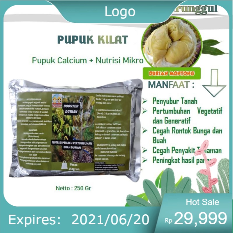 Jual Pupuk Booster Organik Pelebat Buah Durian Dan Perangsang Agar Cepat Berbuah | Shopee Indonesia