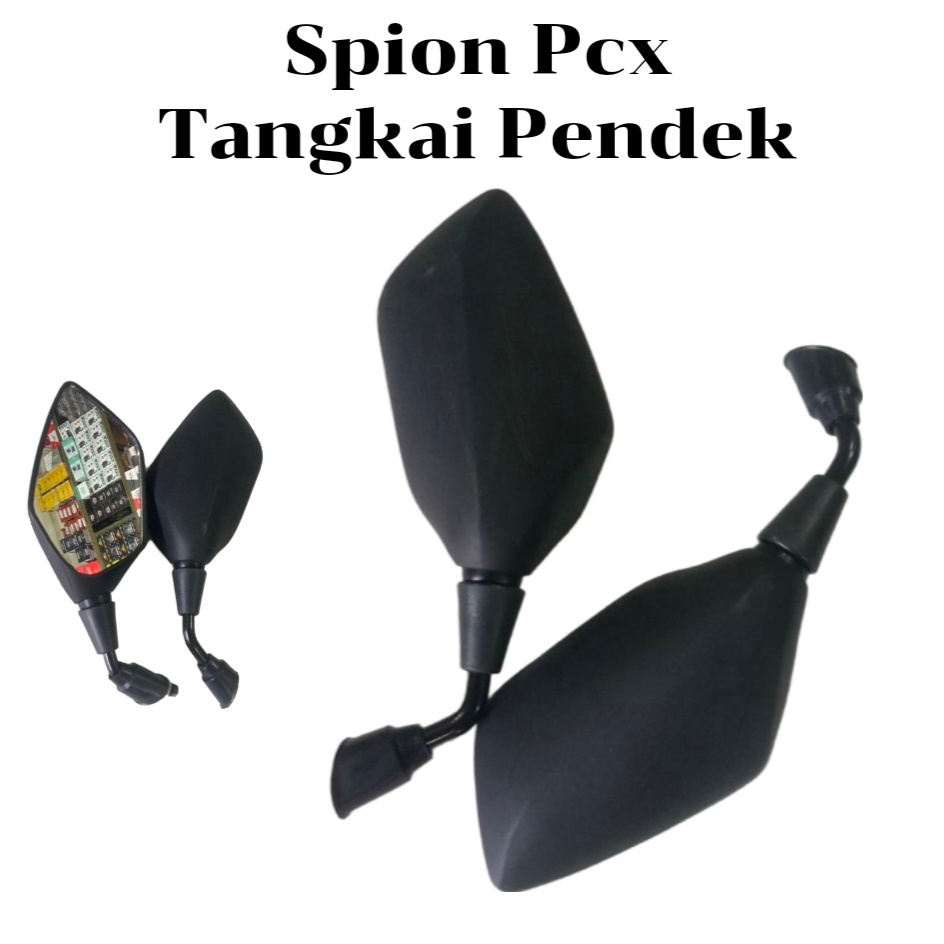 Jual #GR# Spion Motor Spion Pcx Spion Tangkai pendek Universal Buat ...