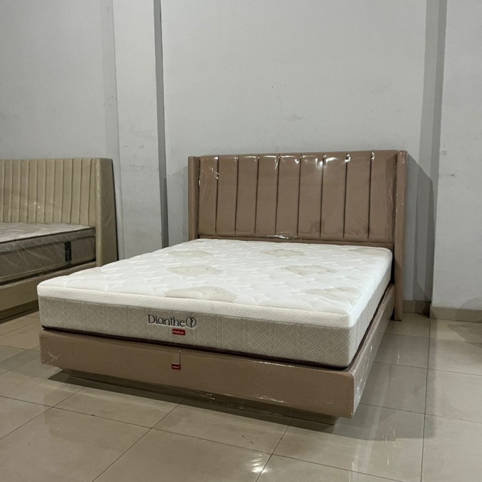 Jual Fullset Premium Tempat Tidur Latex Springbed Orthopedic Helux Dianthe Feel Keras | Shopee ...