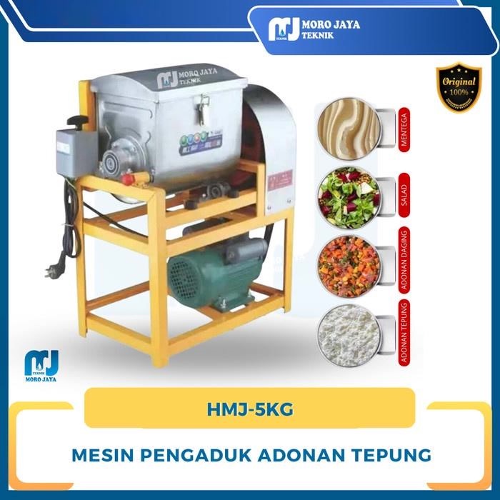 Jual MESIN PENGADUK ADONAN TEPUNG / ALAT MENCAMPUR ADONAN ROTI HMJ 5KG ...