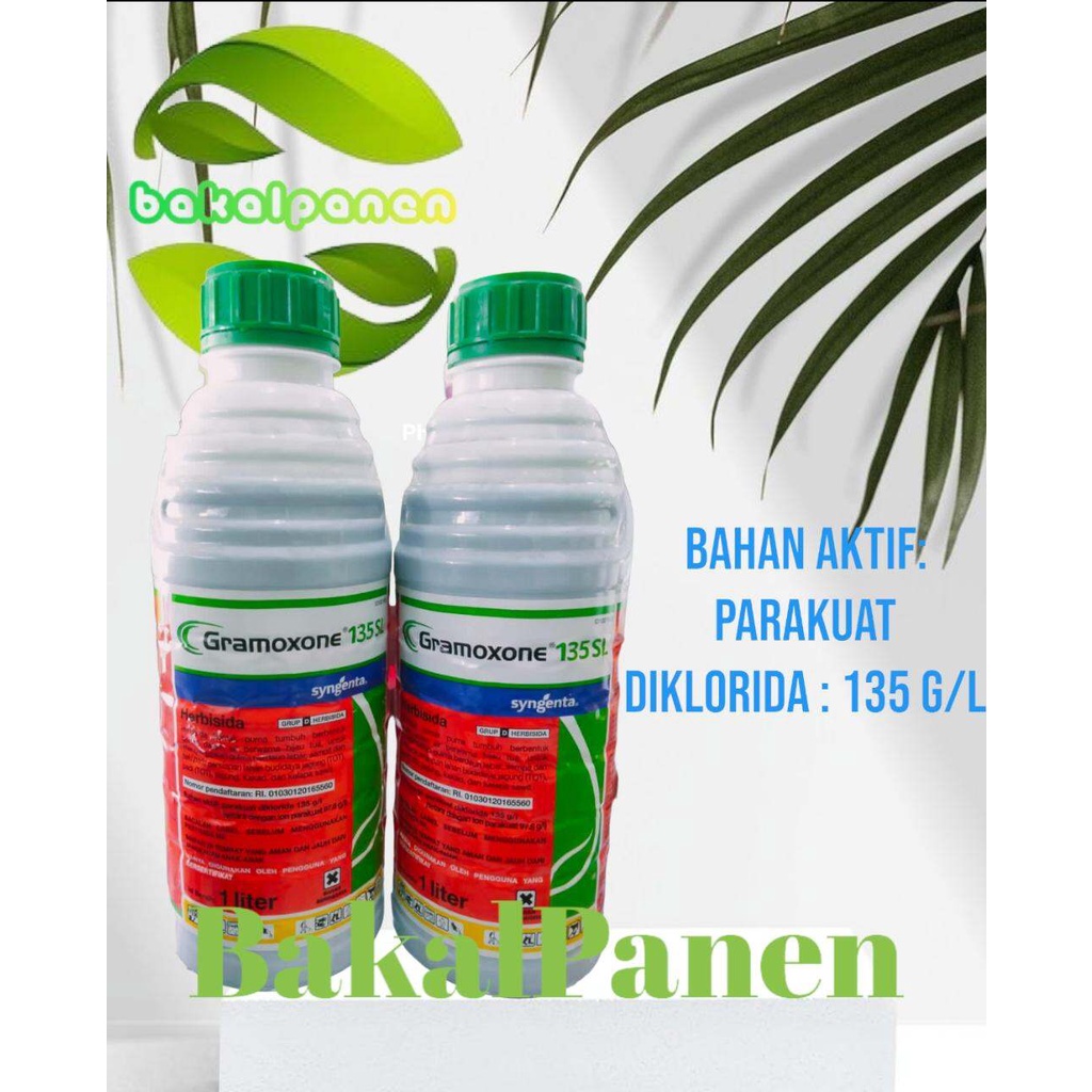 Jual Herbisida kontak Syngenta GRAMOXONE 135SL 1Liter | Shopee Indonesia