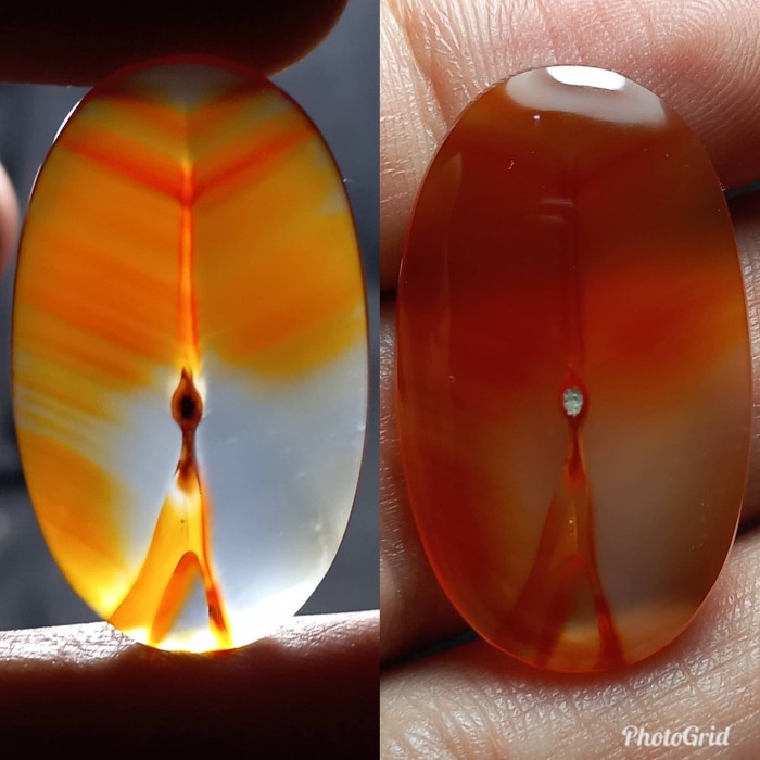 Jual Natural Batu Akik Kristal Motif Gambar Menara Eiffel Paris Unik ...