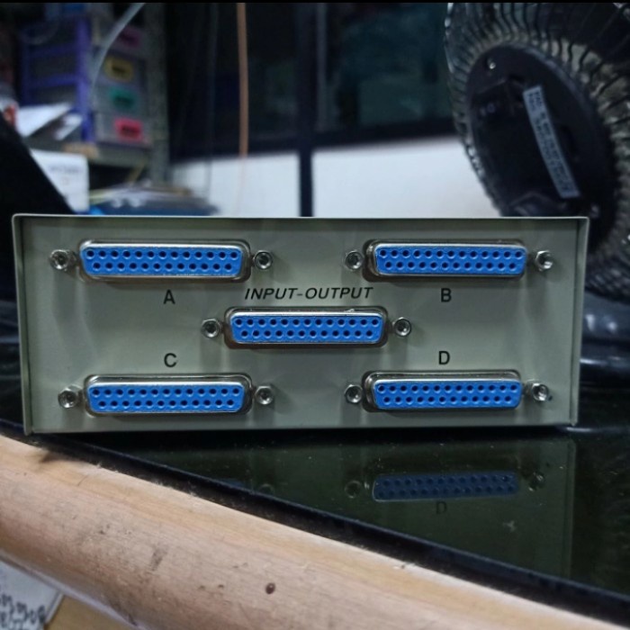 Jual DATA SWITCH PARALEL 4 PORT DB25 | Shopee Indonesia
