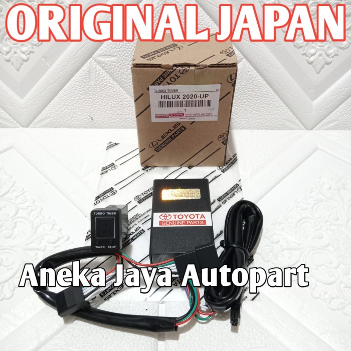Jual turbo timer Toyota Hilux 2020-up Plug n play original japan ...