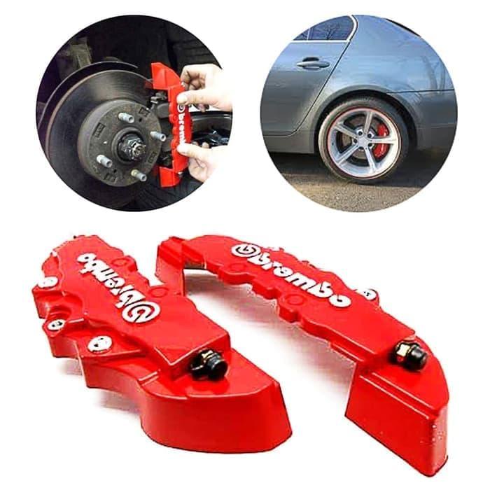 Jual COVER REM MOBIL DISC BRAKE MEDIUM - SEDANG 4 Pot 24CM (M) | Shopee ...