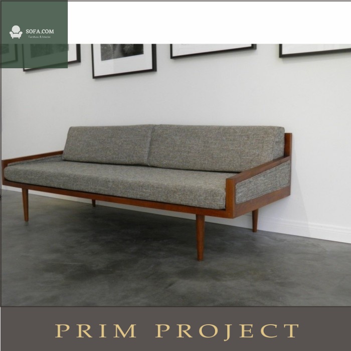 Jual Kursi Sofa scandinavian long seater kayu jati - modern shofa Prim ...
