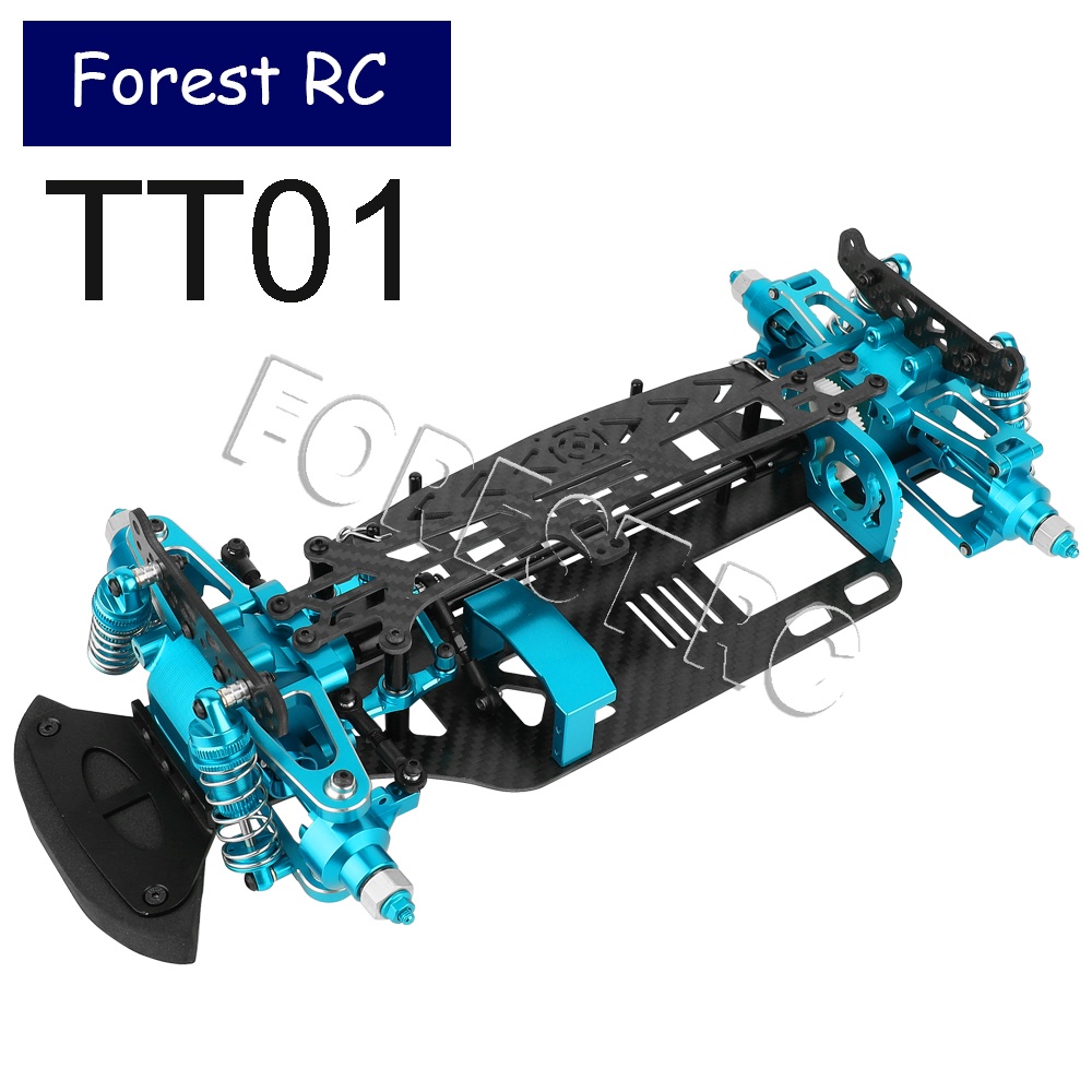 Jual New Version Metal & Carbon Fiber Shaft Drive 1/10 RC Touring Car ...