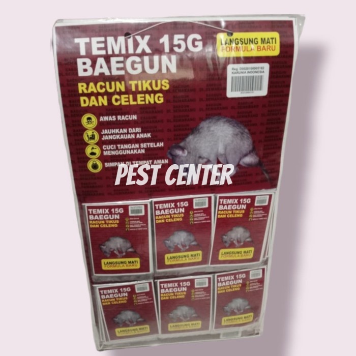 Jual TEMIK TEMIX BAEGUN RACUN TIKUS ISI 24 PCC | Shopee Indonesia