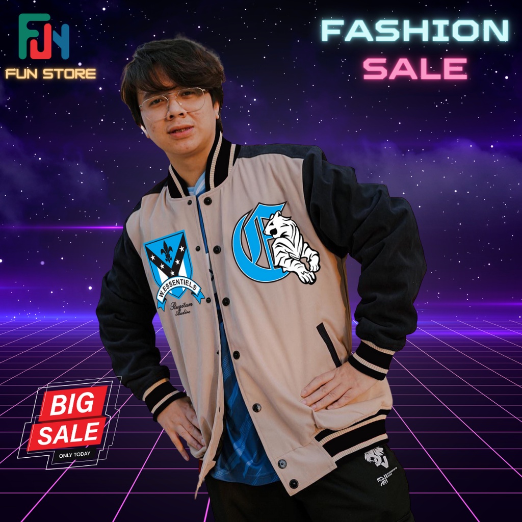 Jual Jacket Varsity Evos Legends Esports 2023 Jumbo Big Size 2024 S M L ...