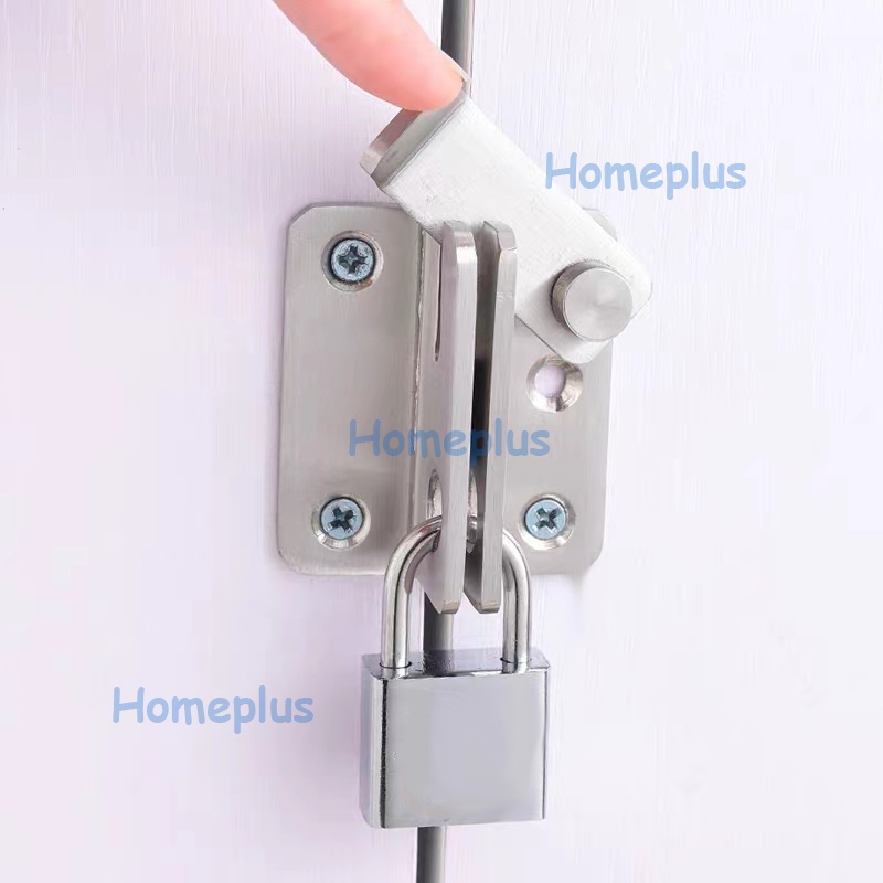 Jual HomePlus Grendel Pintu Geser Gembok Kunci Slot Slot Kunci Pintu ...
