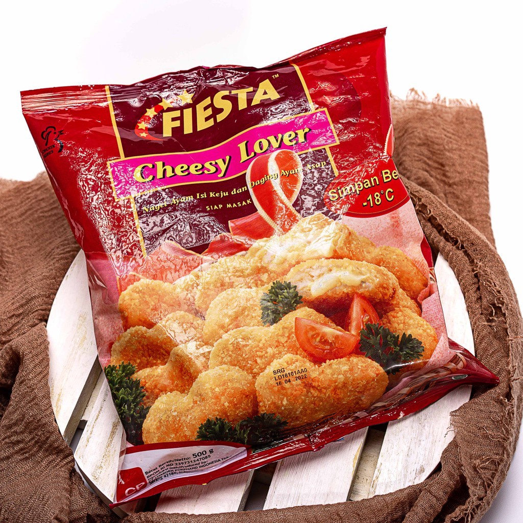 Jual FIESTA CHEESY LOVER 500 G | Shopee Indonesia
