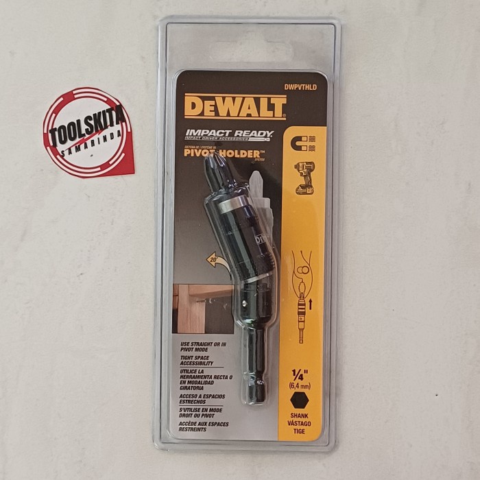 Jual Dewalt Pivot Bit Tip Holder Impact Ready Magnetic | Shopee Indonesia
