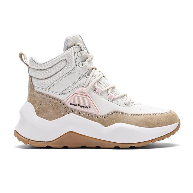 Jual Hush Puppies Sneakers Wanita Victoria Erina Beige | Shopee Indonesia