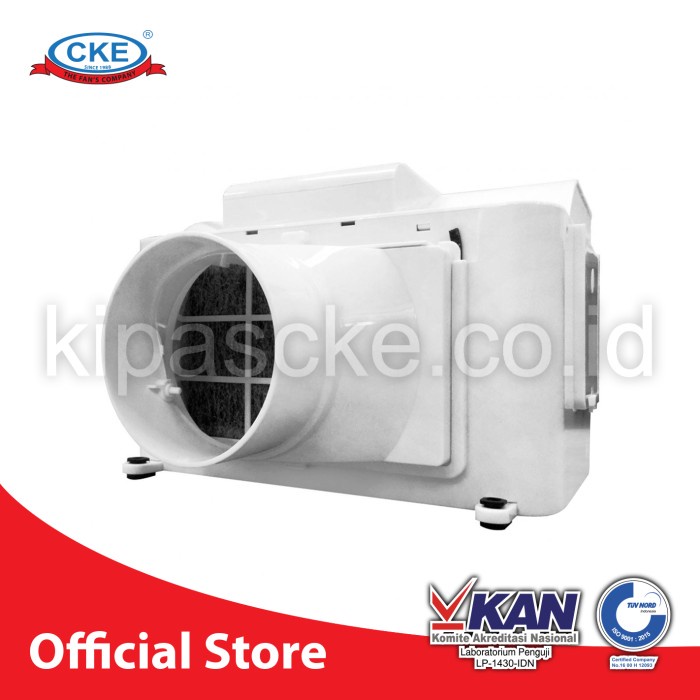 Jual Duct Inline AB-EVP-240X-2 4.2 Inch Inline Fan Ducting Blower Hisap ...