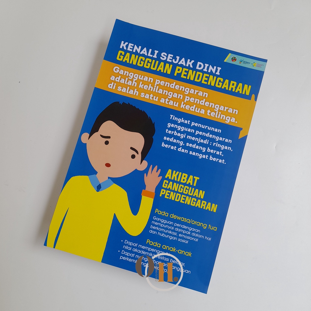 Jual Poster Kenali Sejak Dini Gangguan Pendengaran - Poster Kesehatan ...