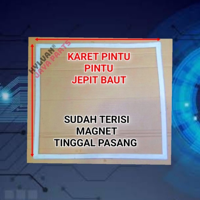 Jual GASKET KARET KULKAS MINI DAICHI 47 X 45.6 Cm | Shopee Indonesia