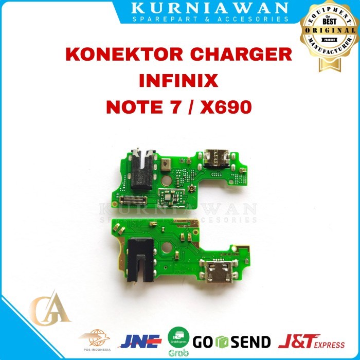 Jual Konektor Charger Infinix Note 7 X690 Pcb Board Usb Papan Con Cas ...