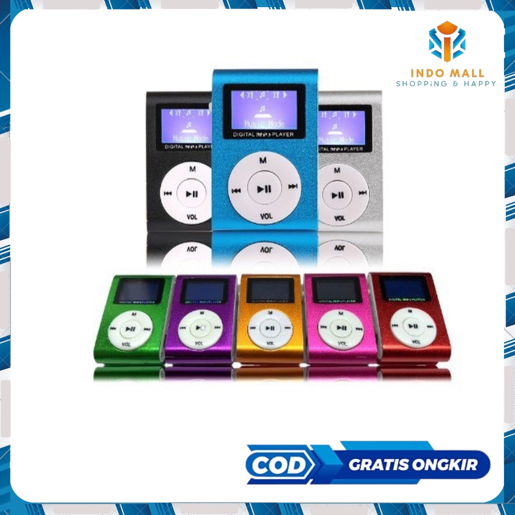 Jual Pemutar Musik MP3 Mini Portabel Klip MP3 LCD 32GB | Shopee Indonesia