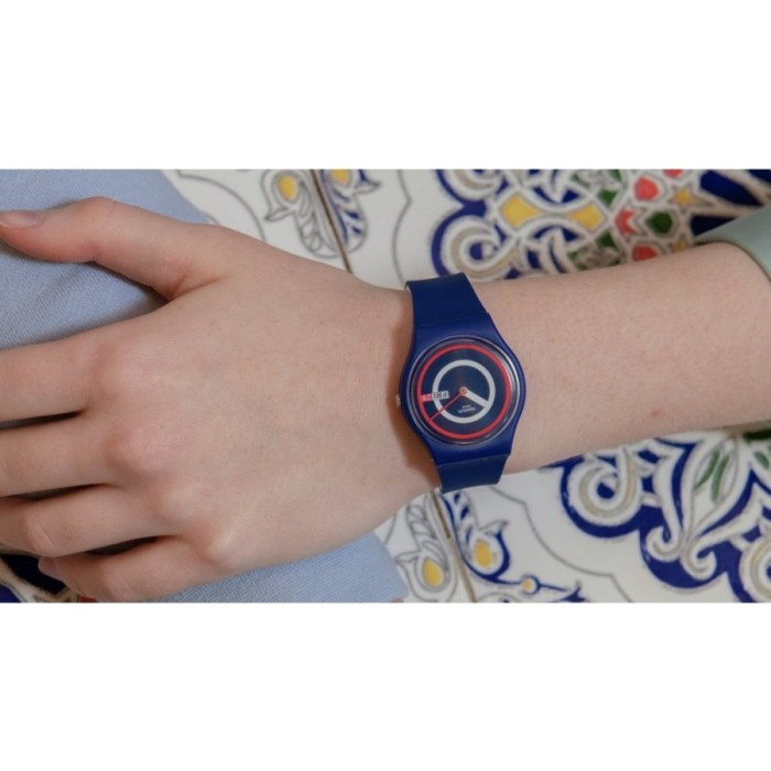 Jual limited edition SWATCH SO28N703 Original BLUE TO BASICS Jam Tangan ...