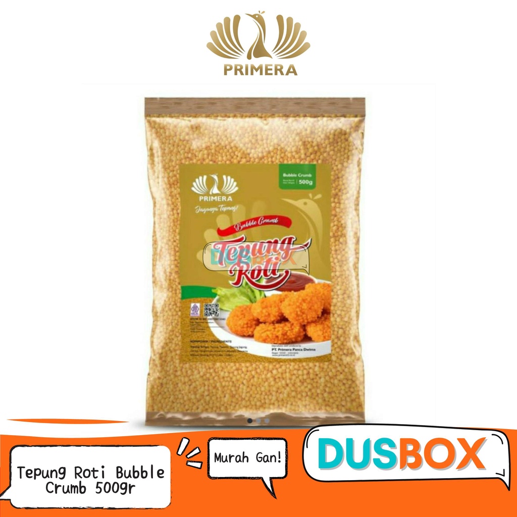 Jual Primera Tepung Roti Bubble Crumb / Tepung Panir Bubble Crumb ...