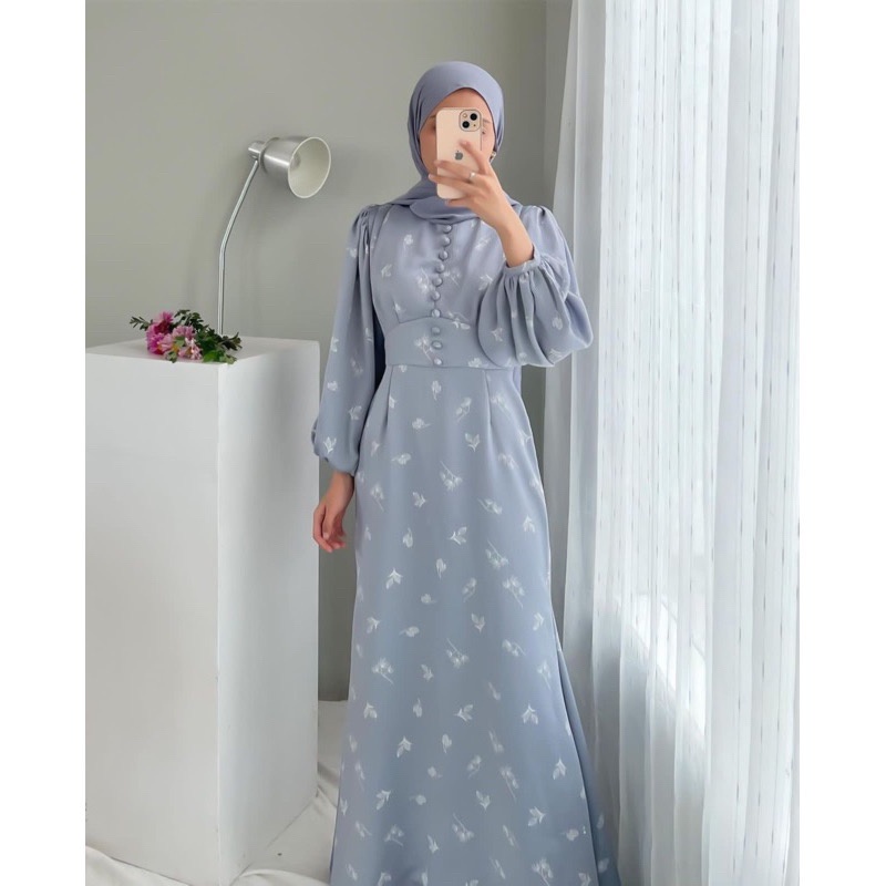 Jual TREXUS - ZFS PAKAIAN WANITA MAWAR / CTN ADELINE DRESS / Fashion ...