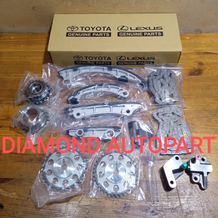 Jual CHAIN SET RANTAI TIMING KIT SET INNOVA REBORN HILUX REVO FORTUNER ...